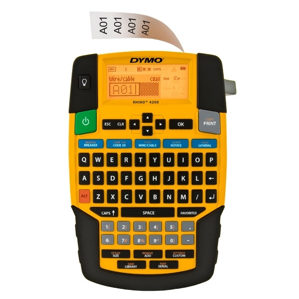 Dymo RHINO 4200 Impresora industrial de etiquetas (QWERTY) Dymo 123tinta.es